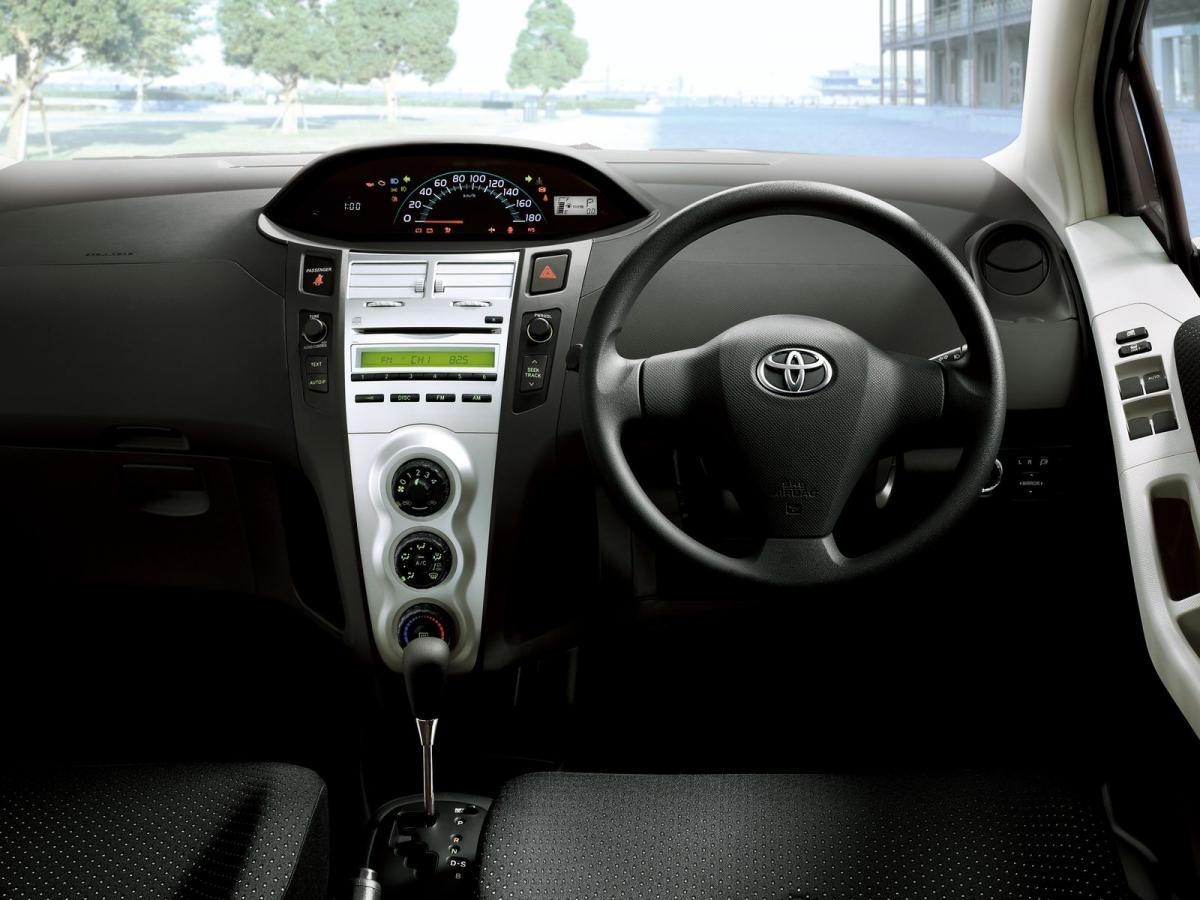 Toyota Vitz technical specifications and fuel economy
